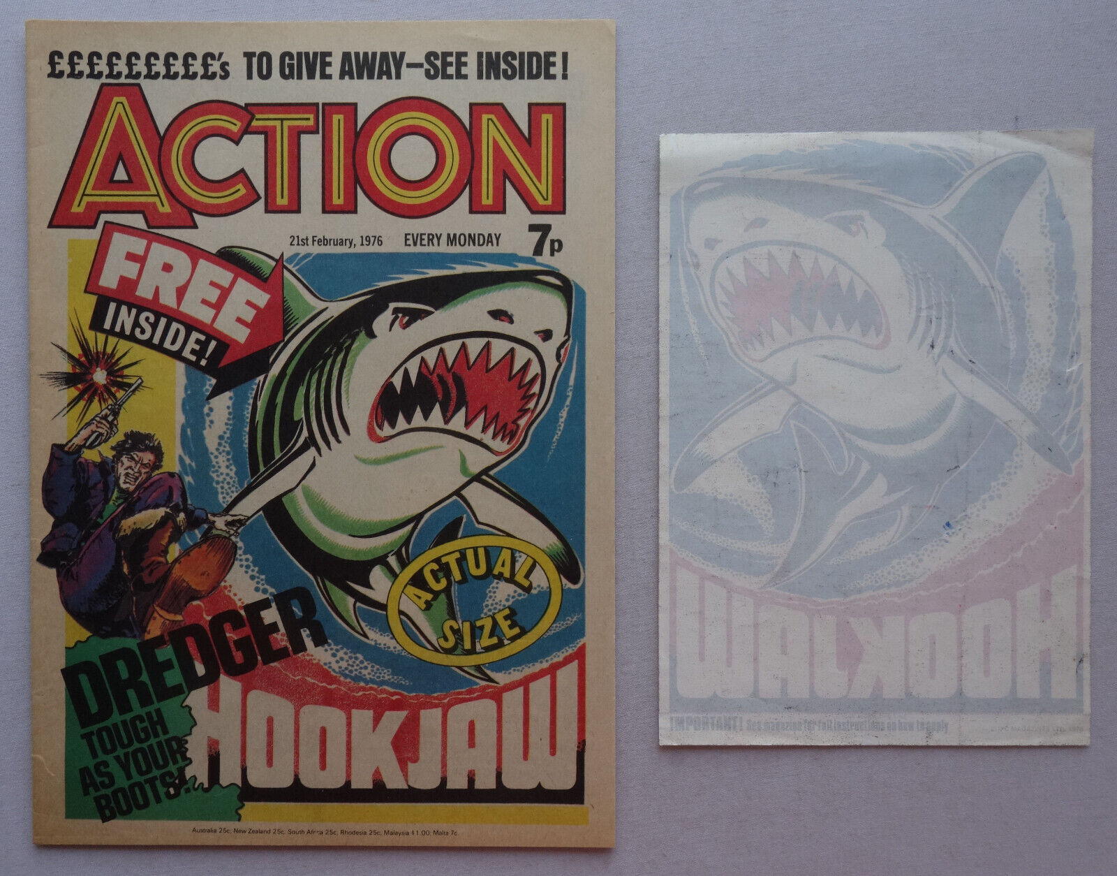 British cover mount gifts galore in latest Phil-Comics auction ...
