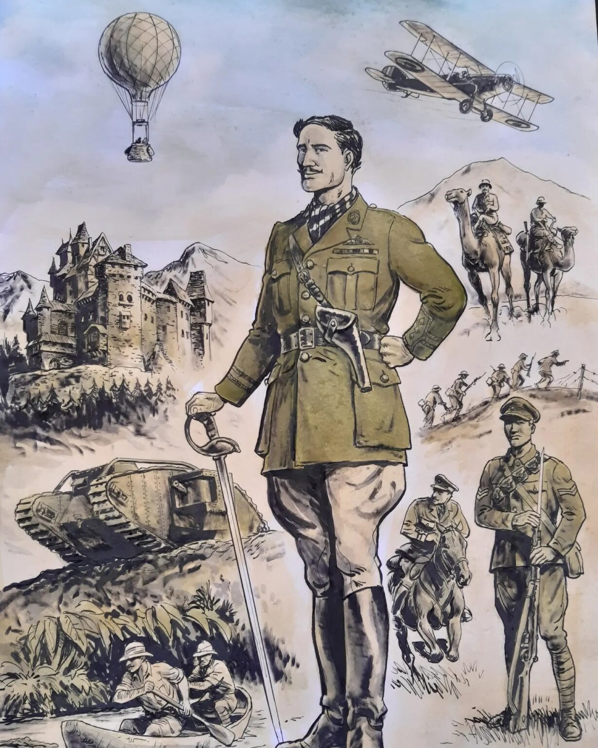 Creating Comics Exclusive! Eagle-Eyed Cadman – a Writer’s Commando ...