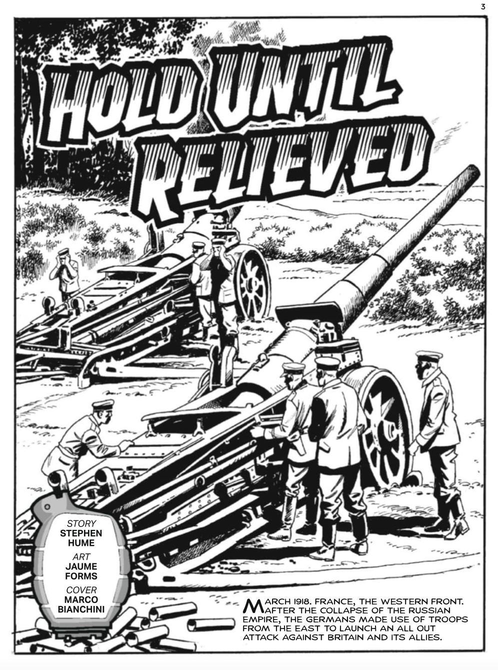 Latest Commando Comics adventures span both World Wars, and Cadman ...