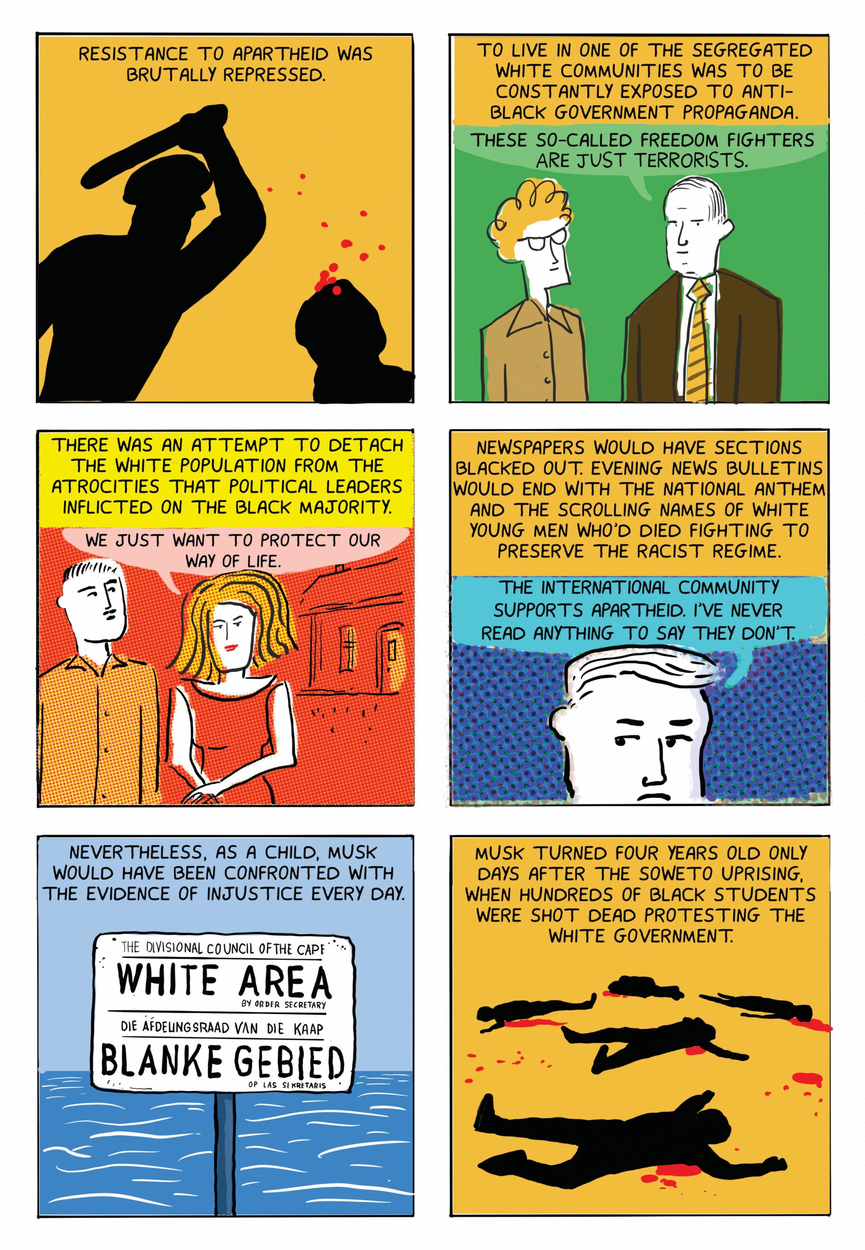 Darryl Cunningham’s “Elon Musk – American Oligarch” gets English ...