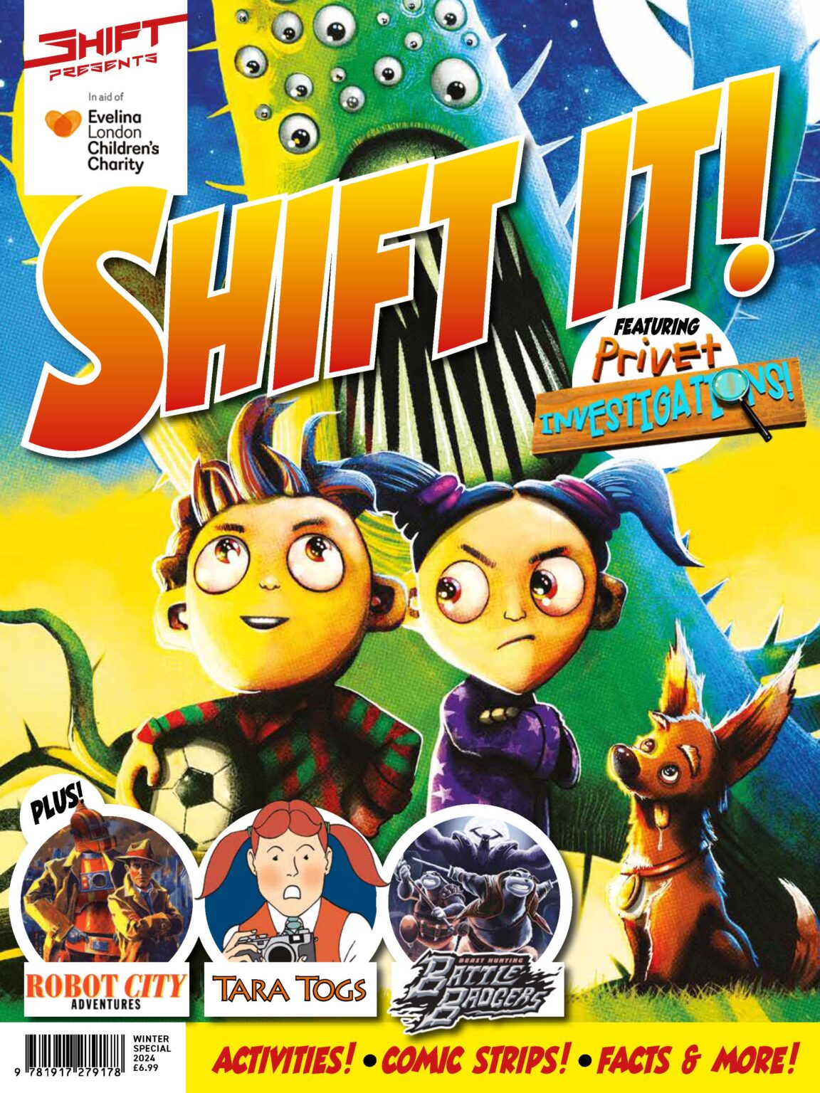 SHIFT-IT kids comic project seeks some funding help with Marvel UK artwork sale – downthetubes.net