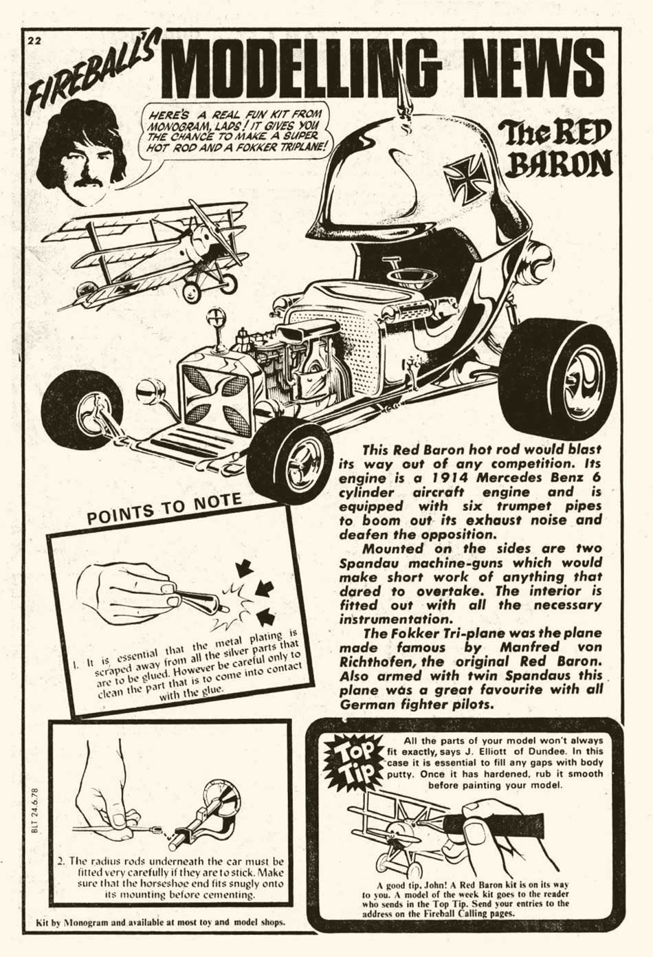 New Airfix Collectors’ Club journal offers a look at Bullet comic’s ...