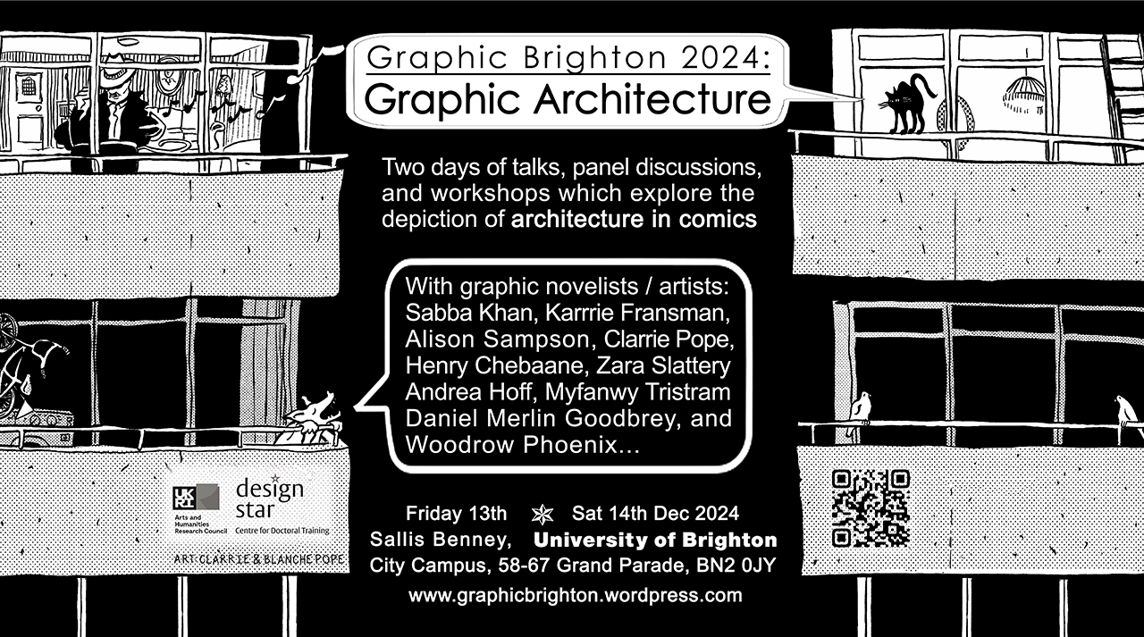 Graphic Brighton returns with a focus on Architecture in Comics next ...