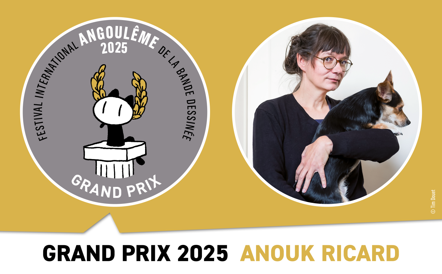 Anouk Ricard awarded Grand Prix du Festival International de la Bande ...
