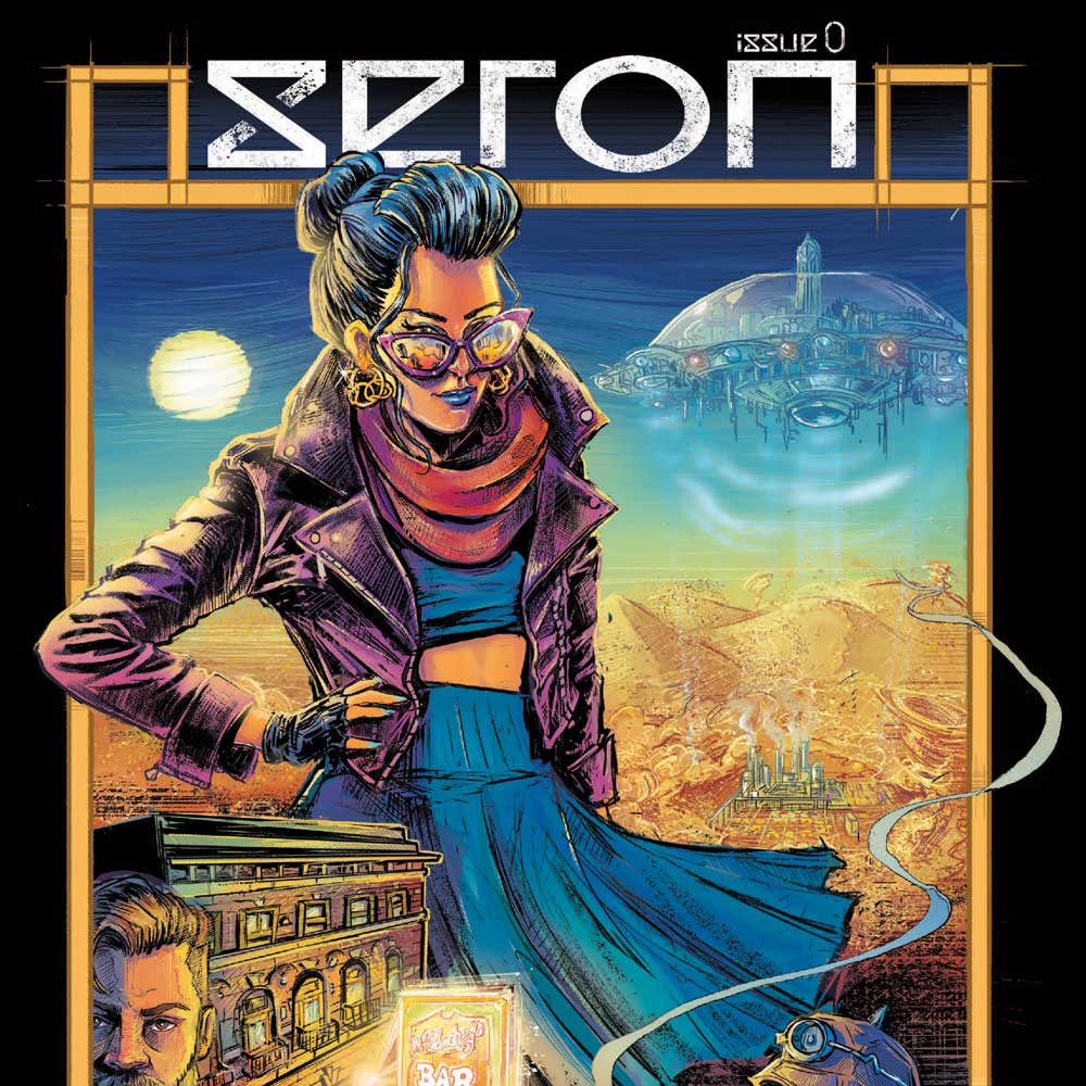 Creating Comics: Christopher Fenn talks about “Seron”, his Sci-Fi Noir ...
