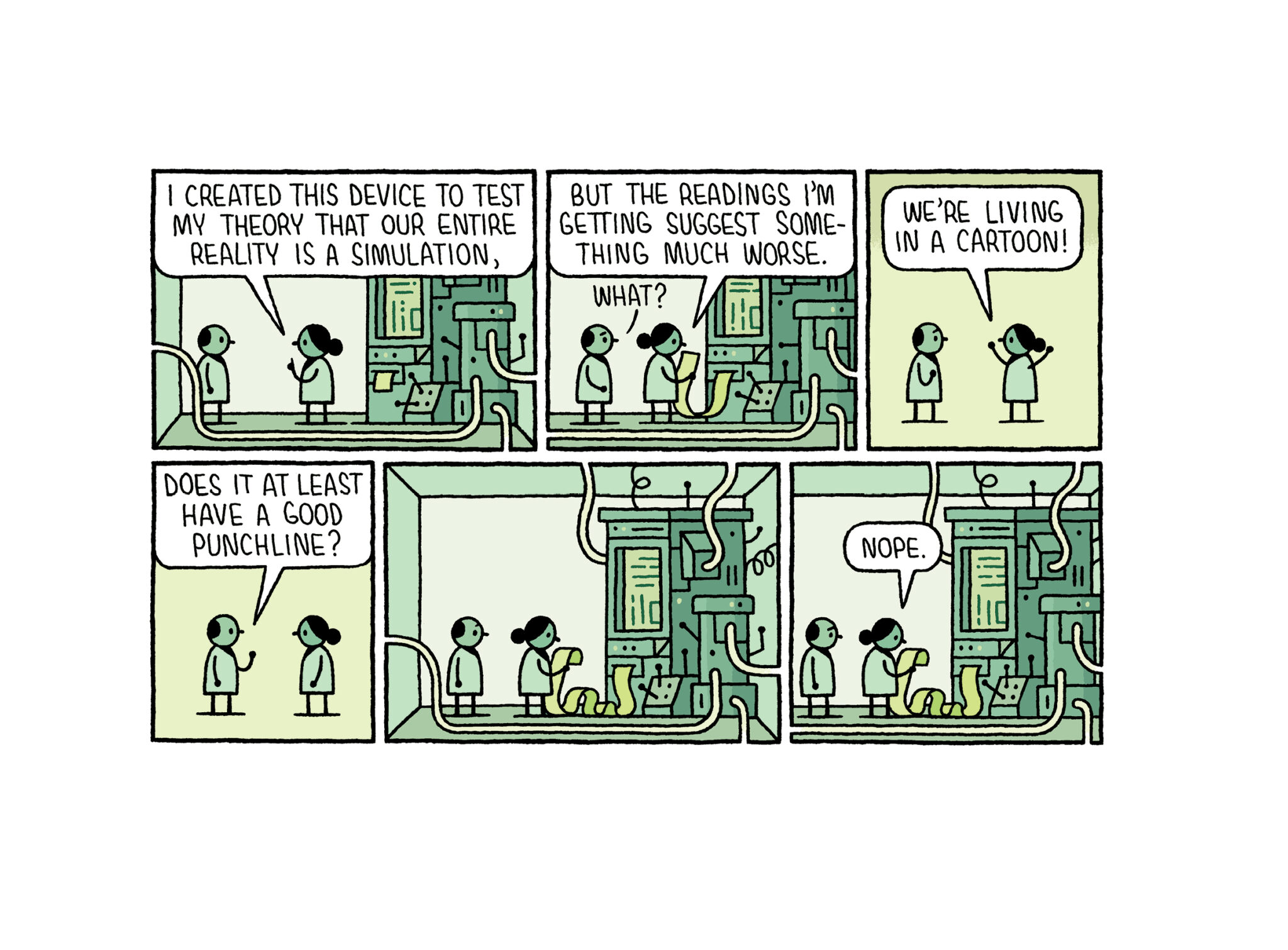 New Tom Gauld collection, “Physics for Cats” in the worlds from Drawn ...