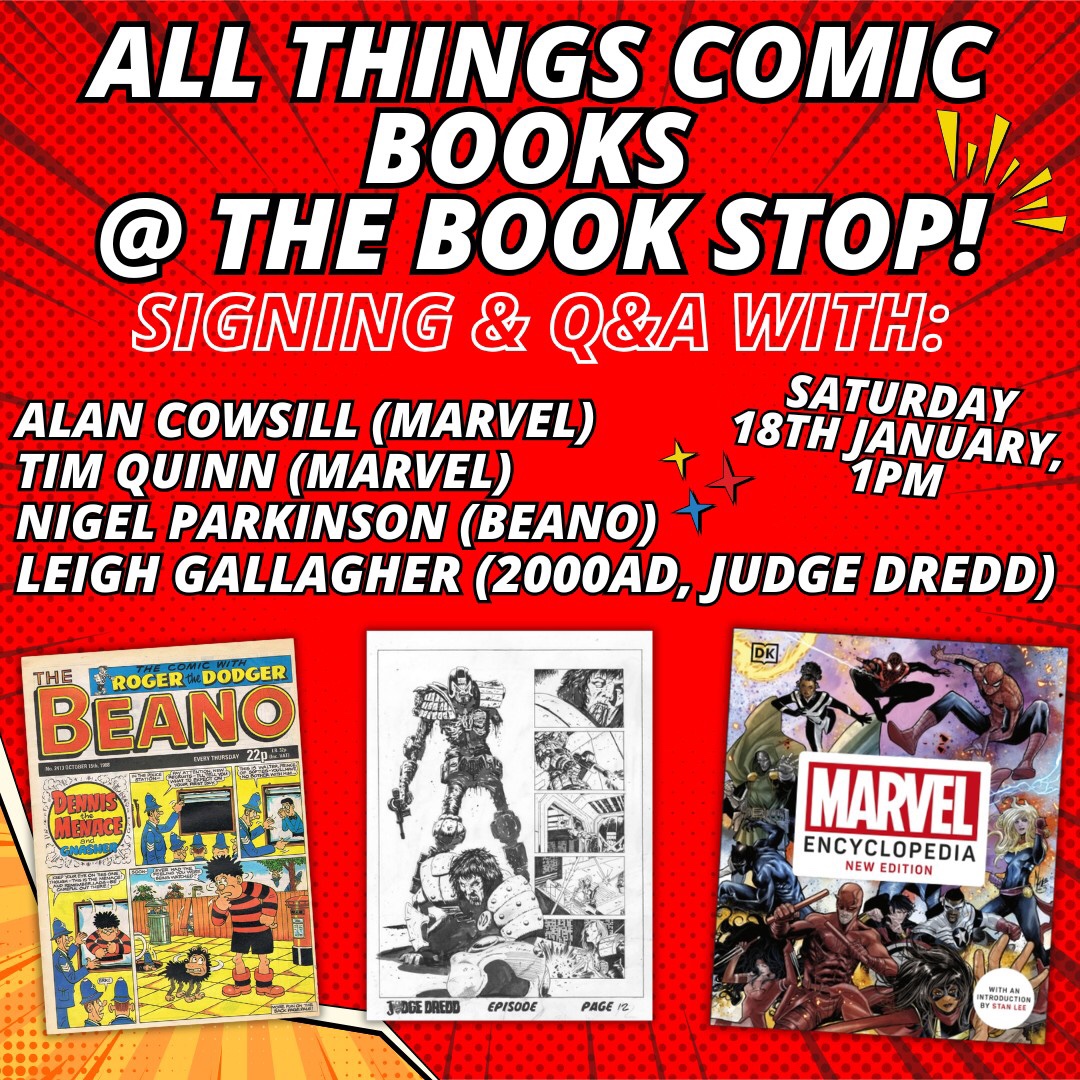 St Helens “The Book Stop” hosts comic creator get together this ...
