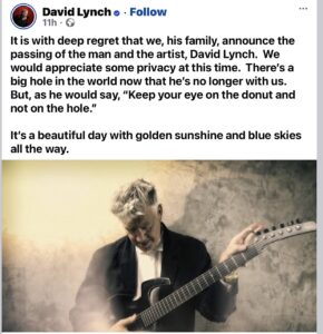 Farewell to David Lynch, and “The Angriest Dog in the World ...