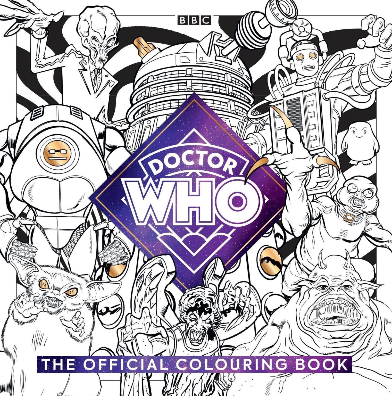 The Official Doctor Who Colouring Book out in June – downthetubes.net