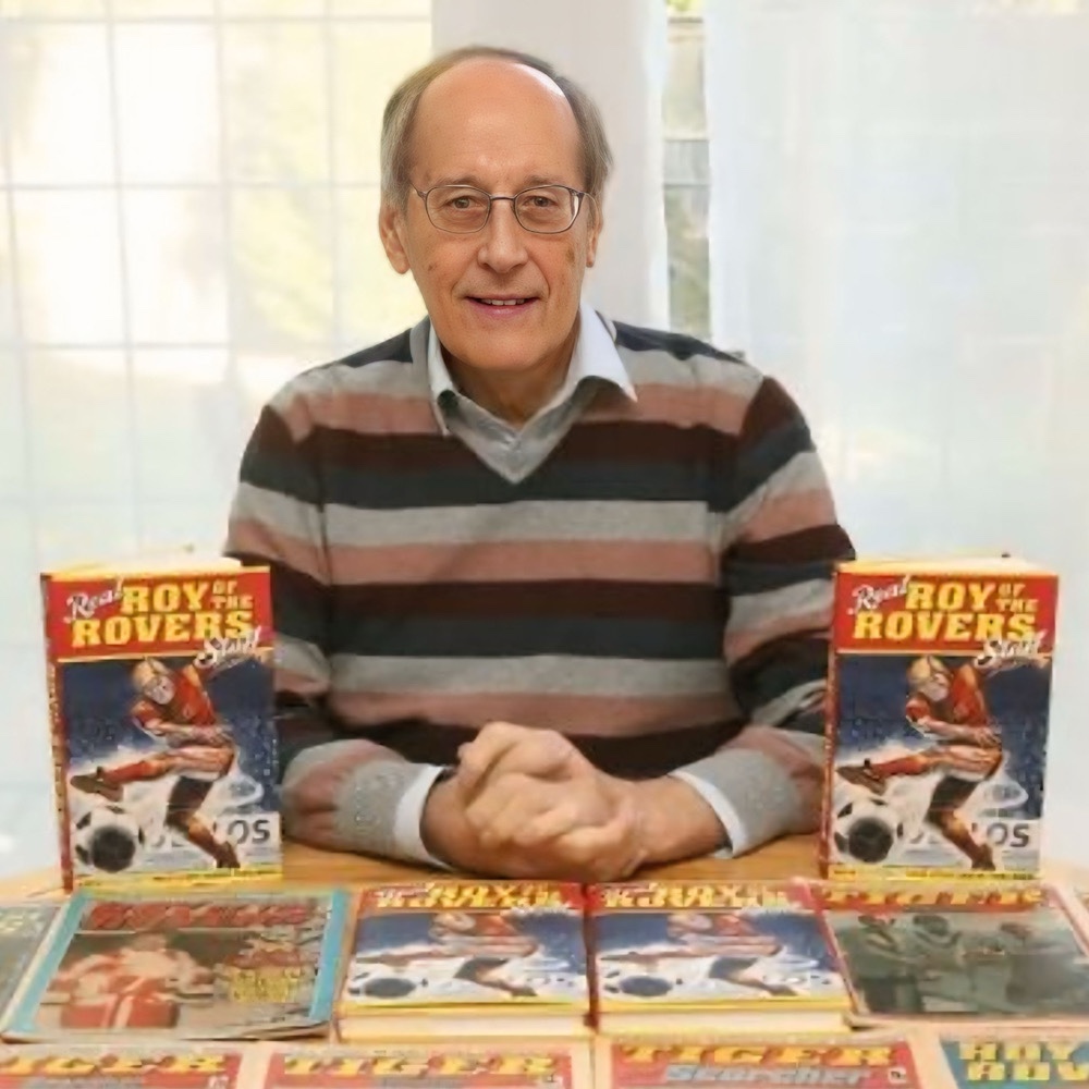 Ray Mundo Futcast interviews Roy of the Rovers Editor Barrie Tomlinson ...