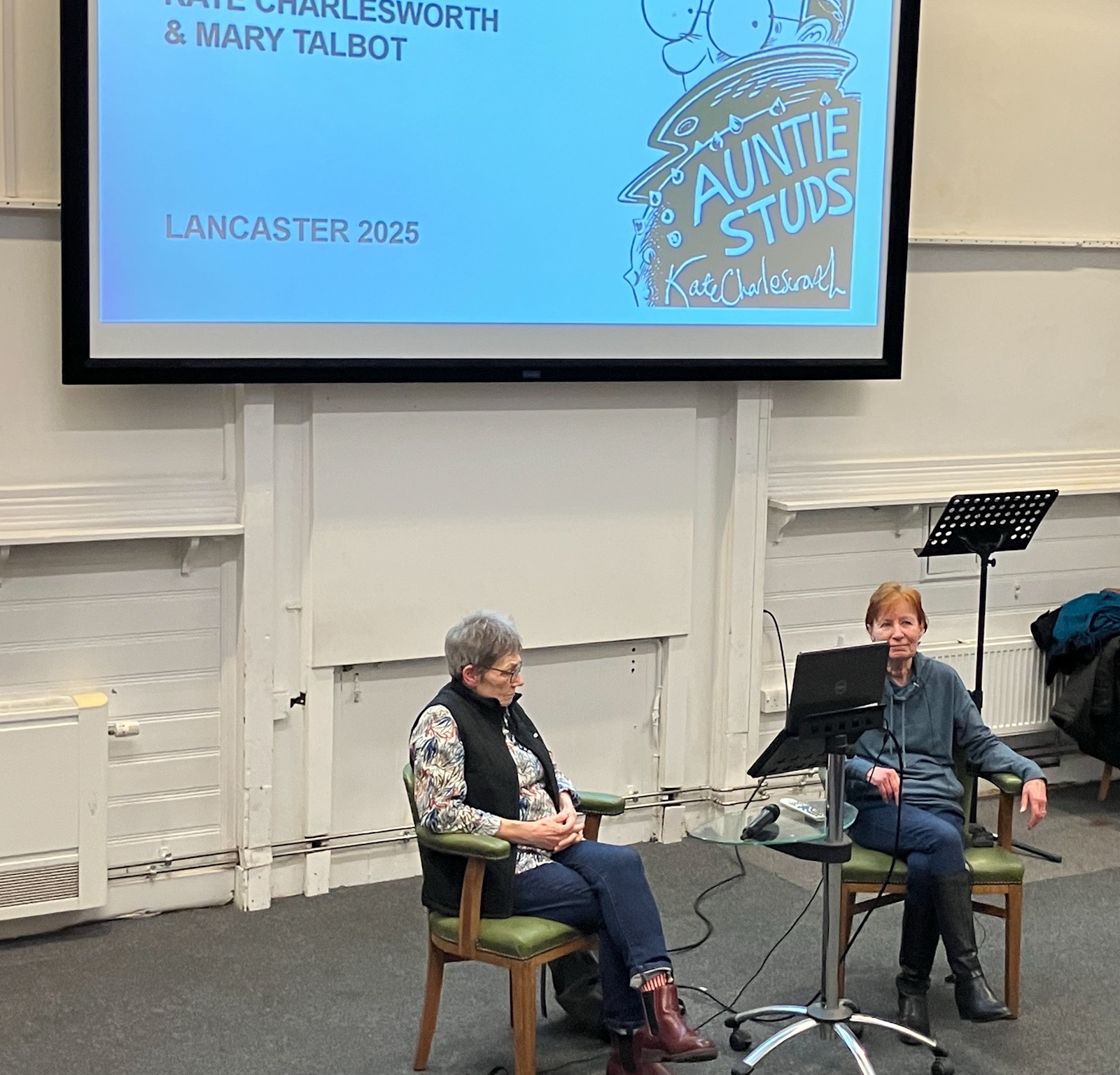 A Night Out with Kate Charlesworth and Mary Talbot – downthetubes.net