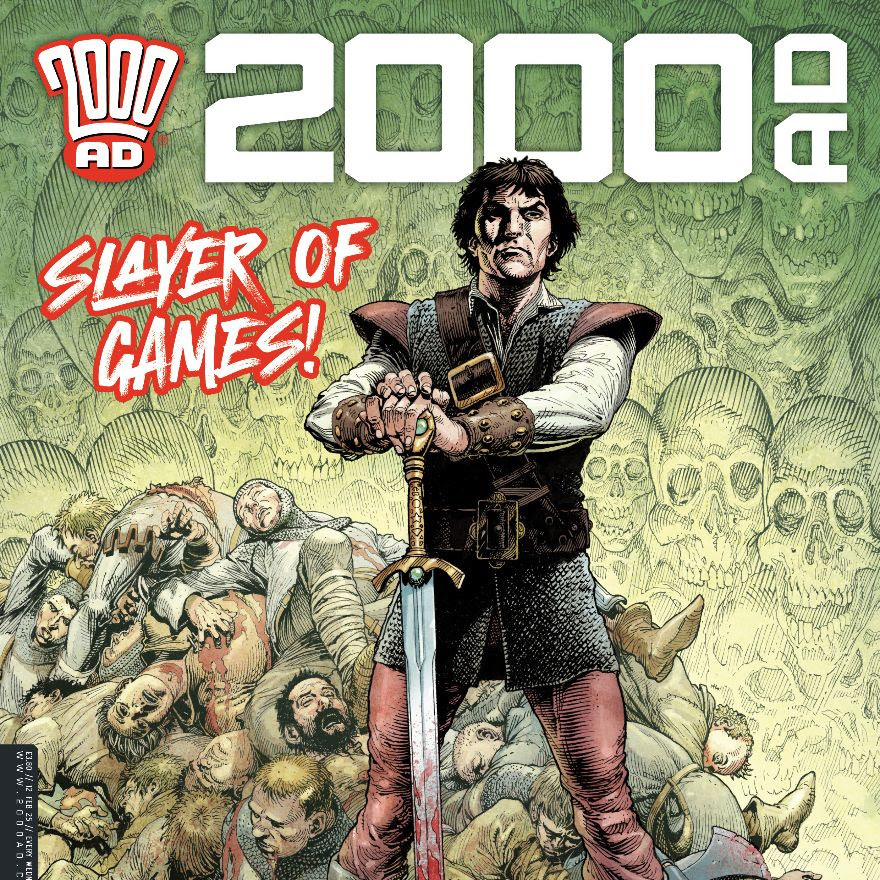 Tharg teases Judge Dredd versus Strontium Dog clash in latest 2000AD ...