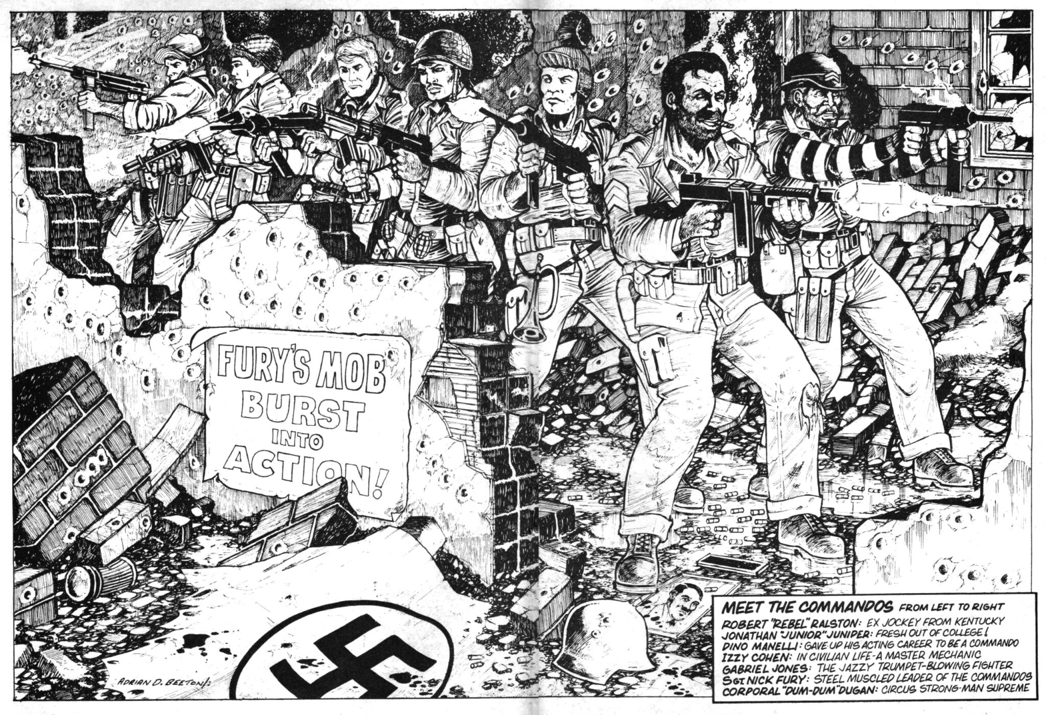 You’ll be Fury-ous if you miss this – Carlos Ezquerra war comic cover ...