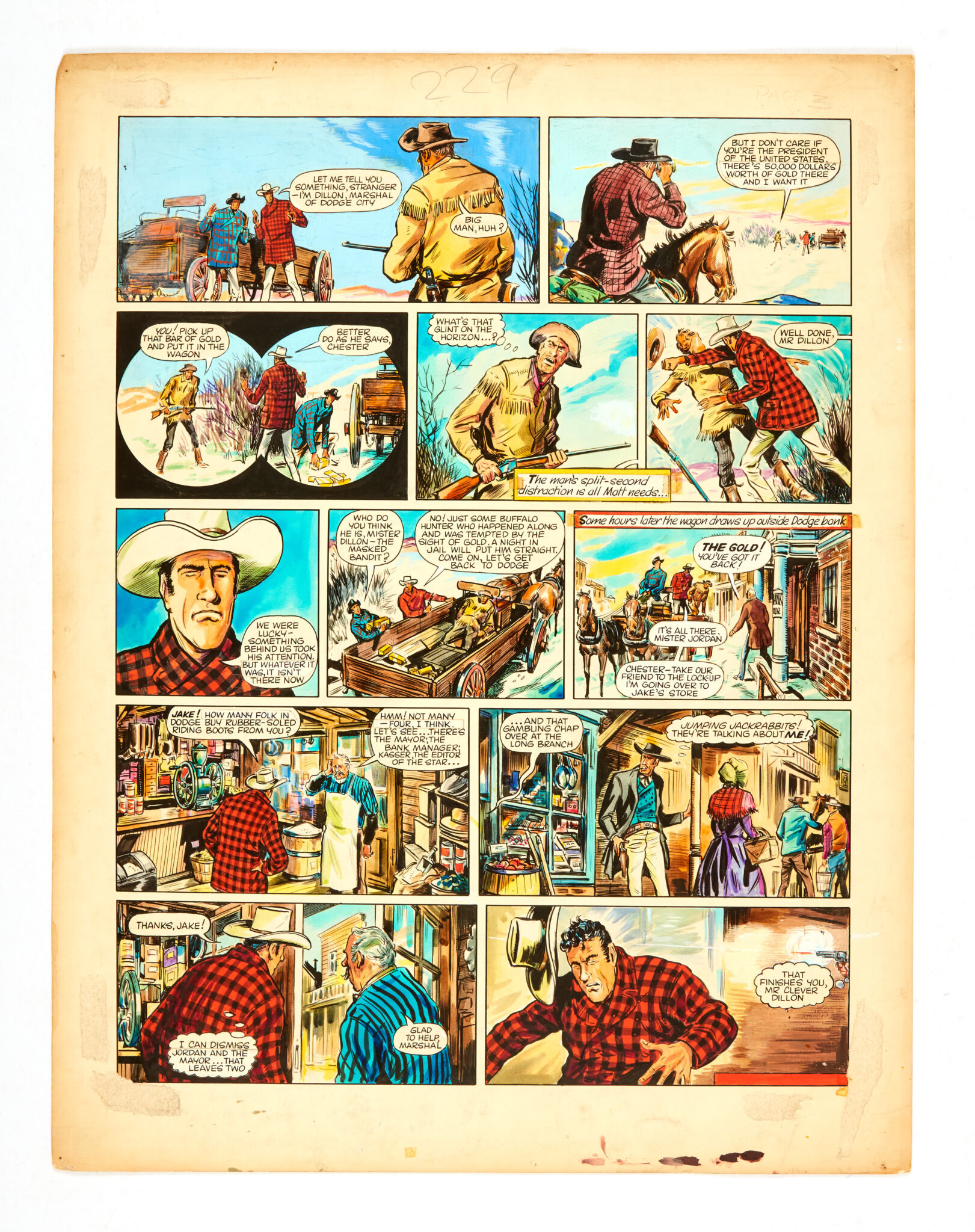 Ron Turner original art included in latest ComPal comic auction ...