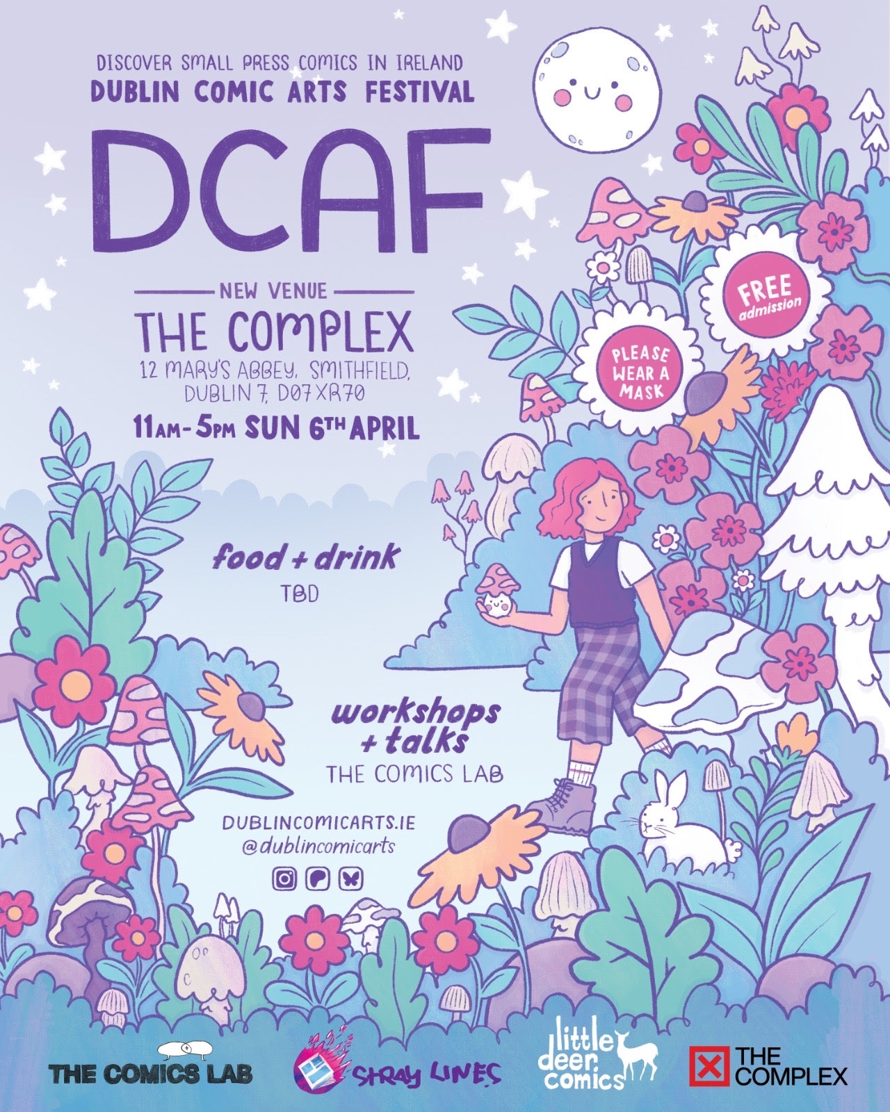 First Dublin Comic Arts Festival for 2025 announced for April, more ...