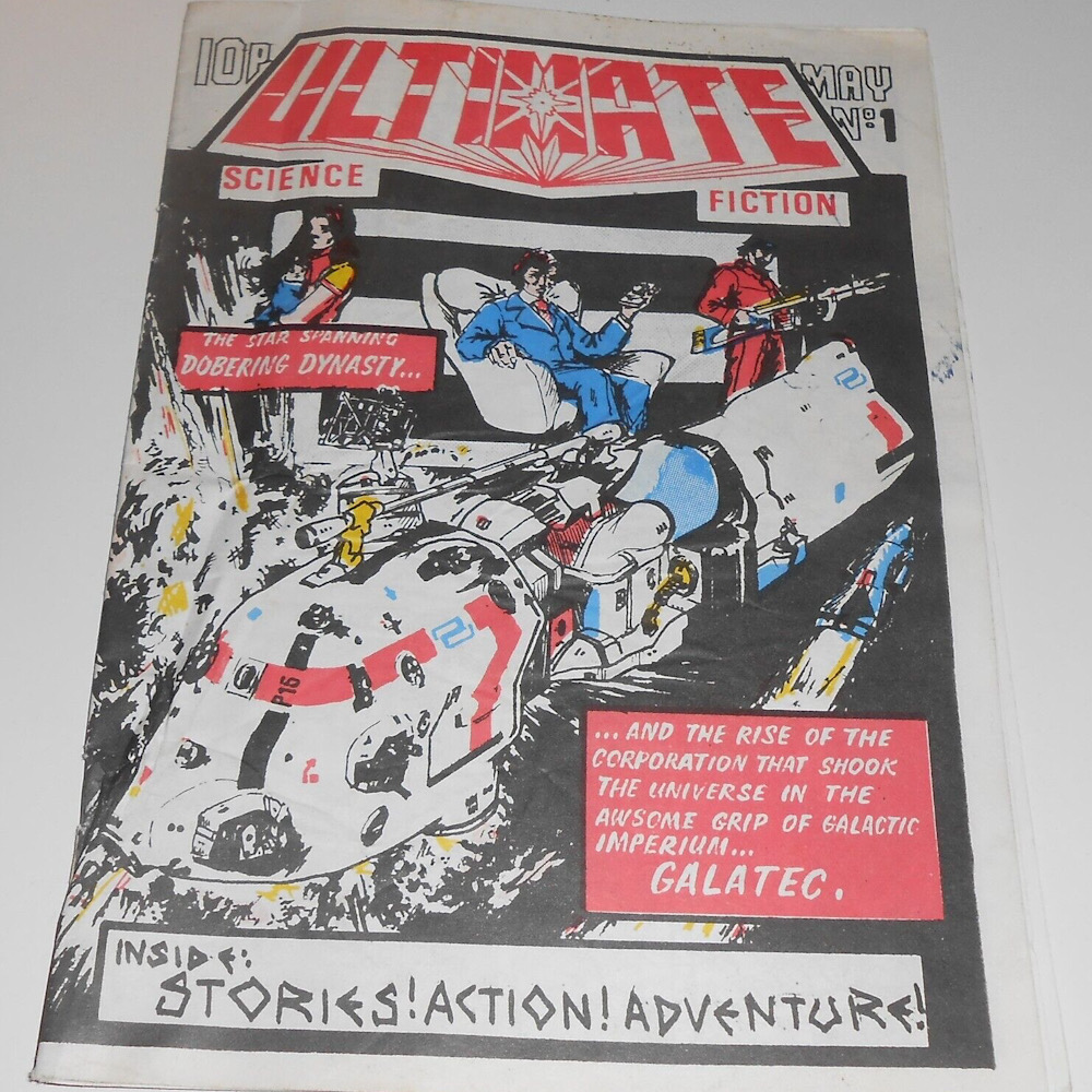 A Slice of Comics History: “Ultimate Science Fiction”, Neil Bailey and ...