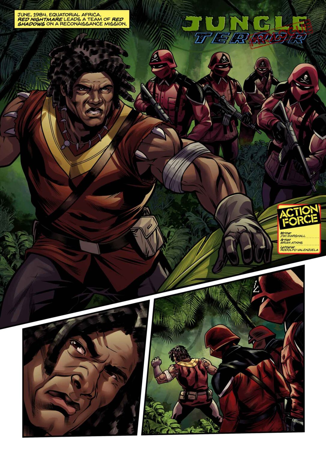 Creating Comics: An Interview with Writer and Action Force fan Jim ...