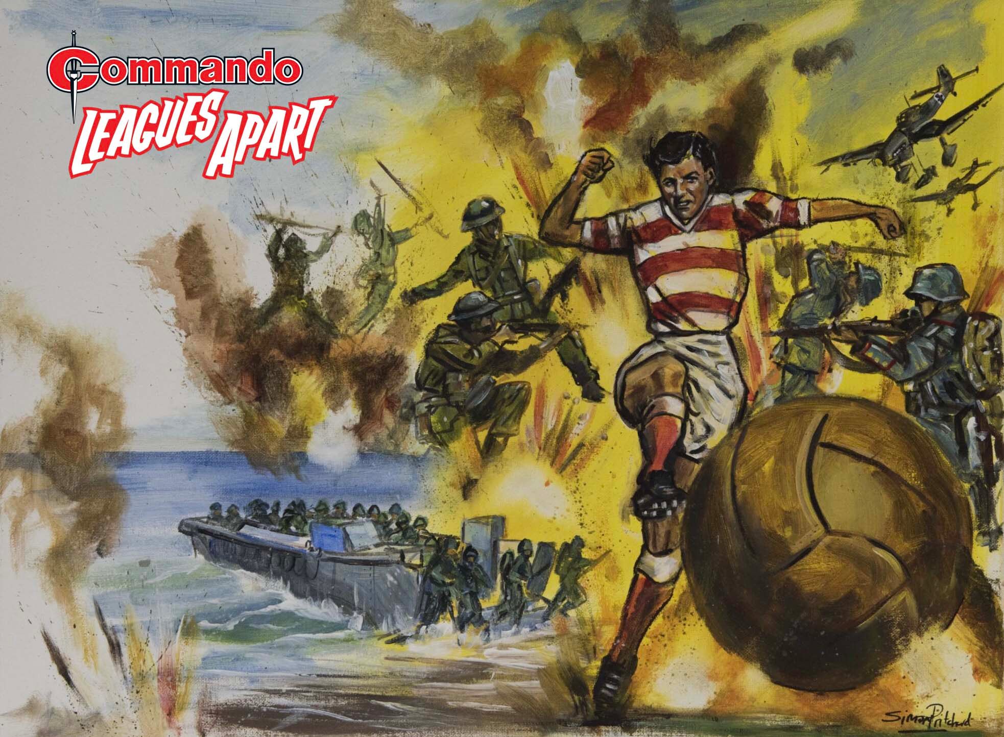 Football heroes on the front line in new Commando comic! – downthetubes.net