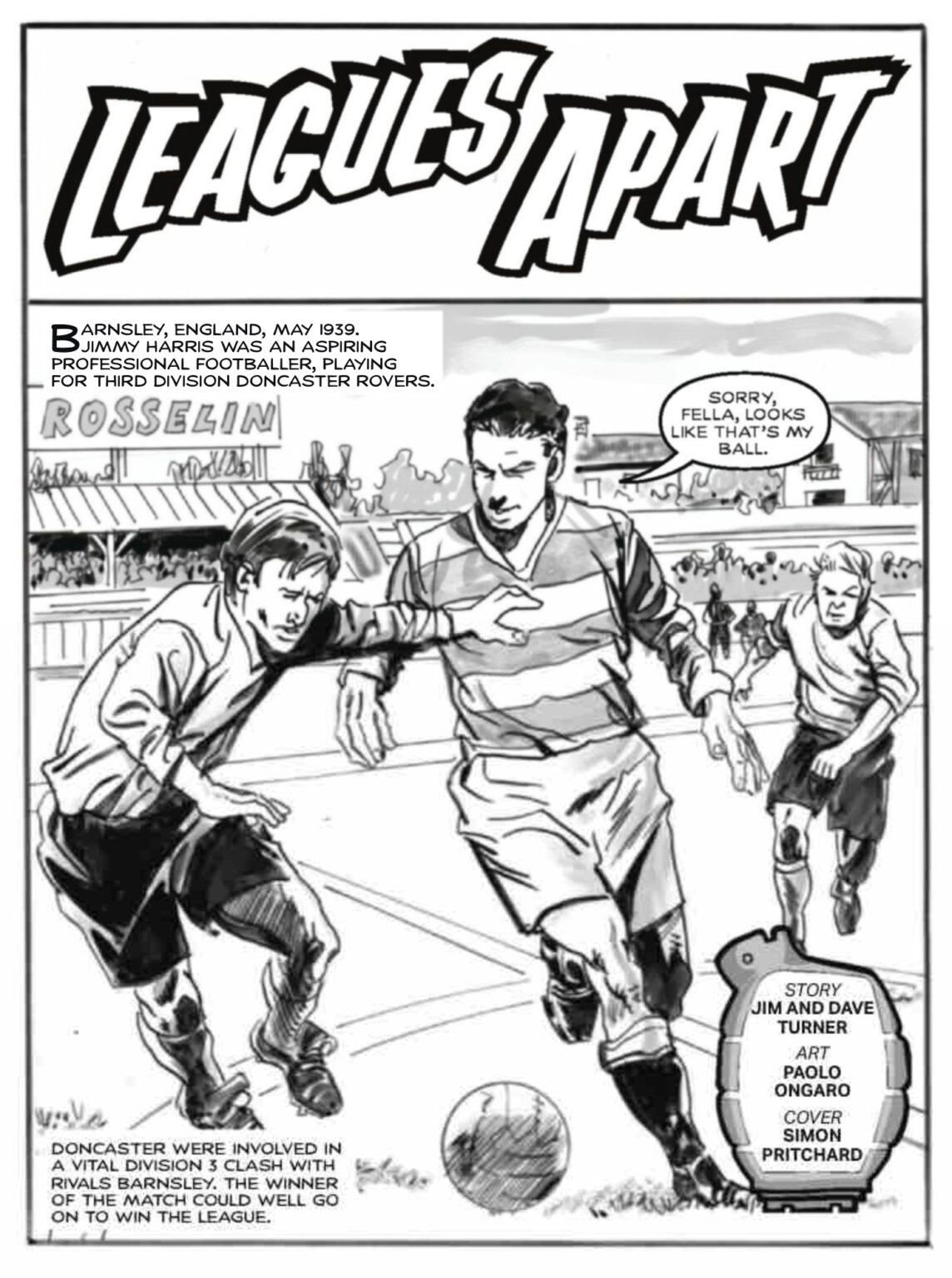 Football heroes on the front line in new Commando comic! – downthetubes.net