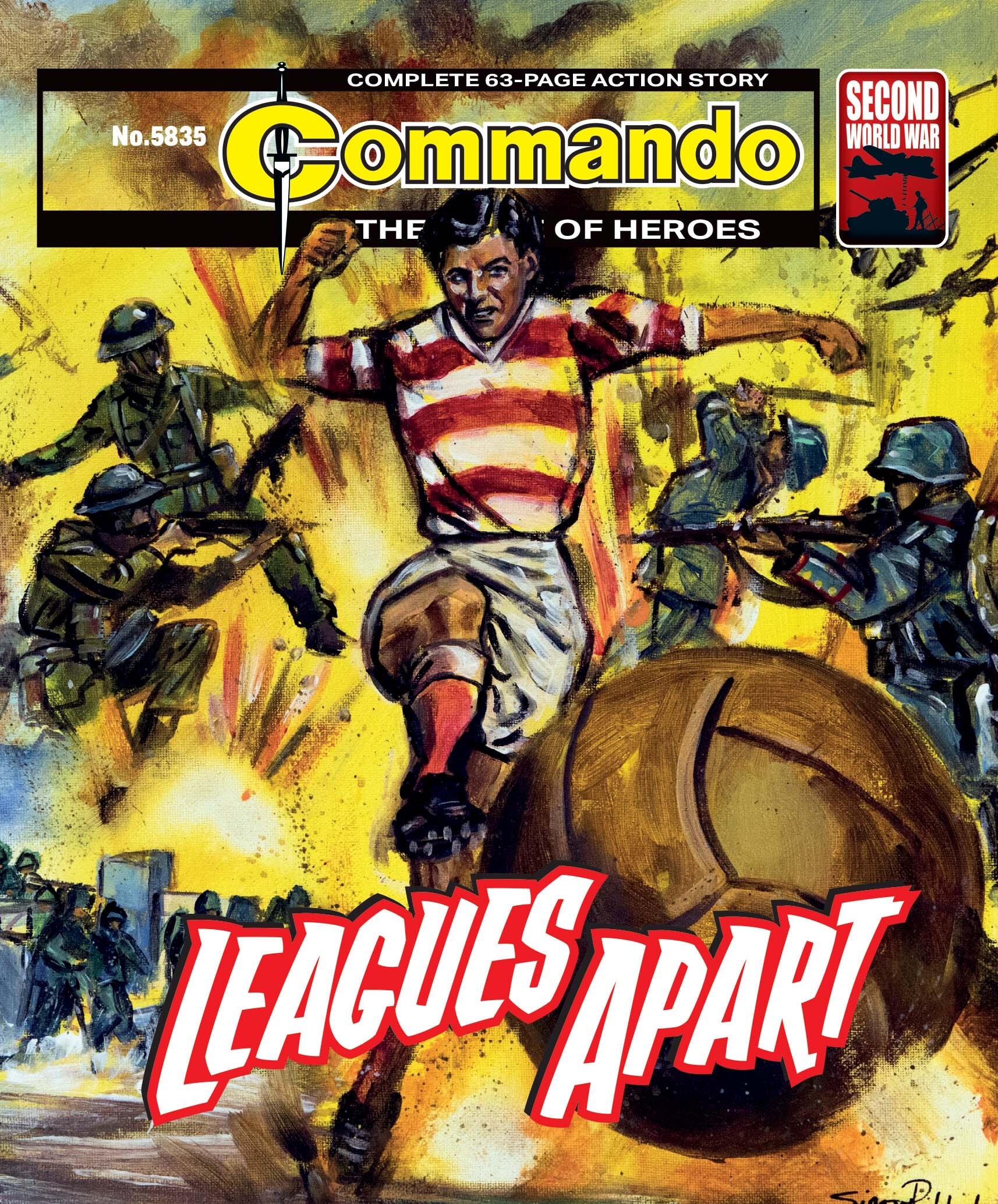 Sneak Peek: Paul Cornell and Steve Yeowell’s upcoming Commando ...