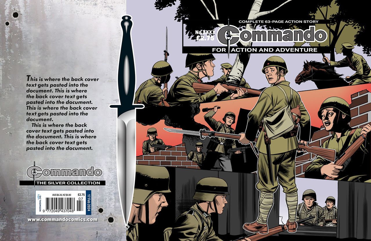 Paul Cornell, Steve Yeowell make Commando debut with “The Longest War” – downthetubes.net
