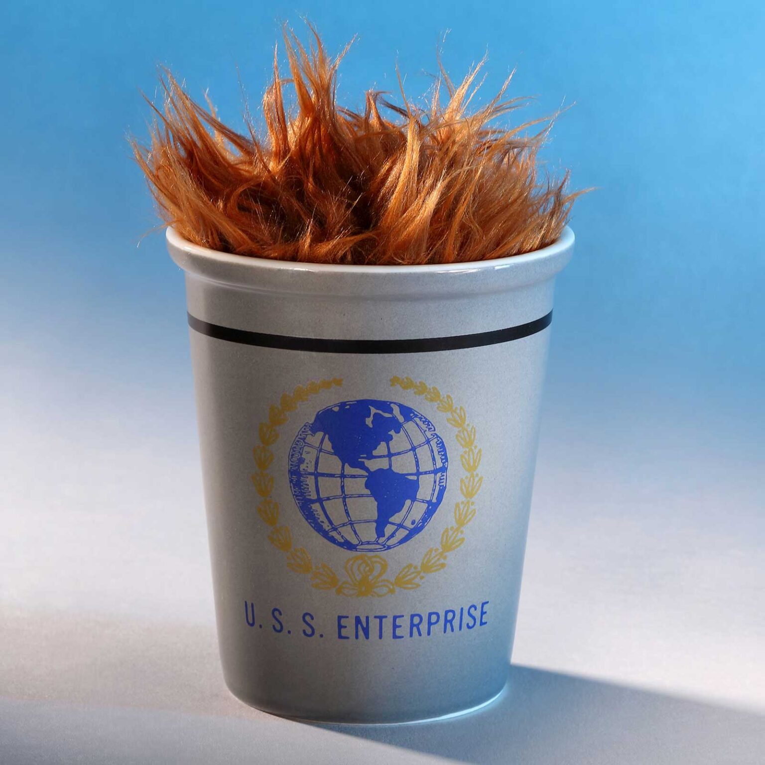 Star Trek Original Series Cups, and Tribbles too, just a parsec away ...