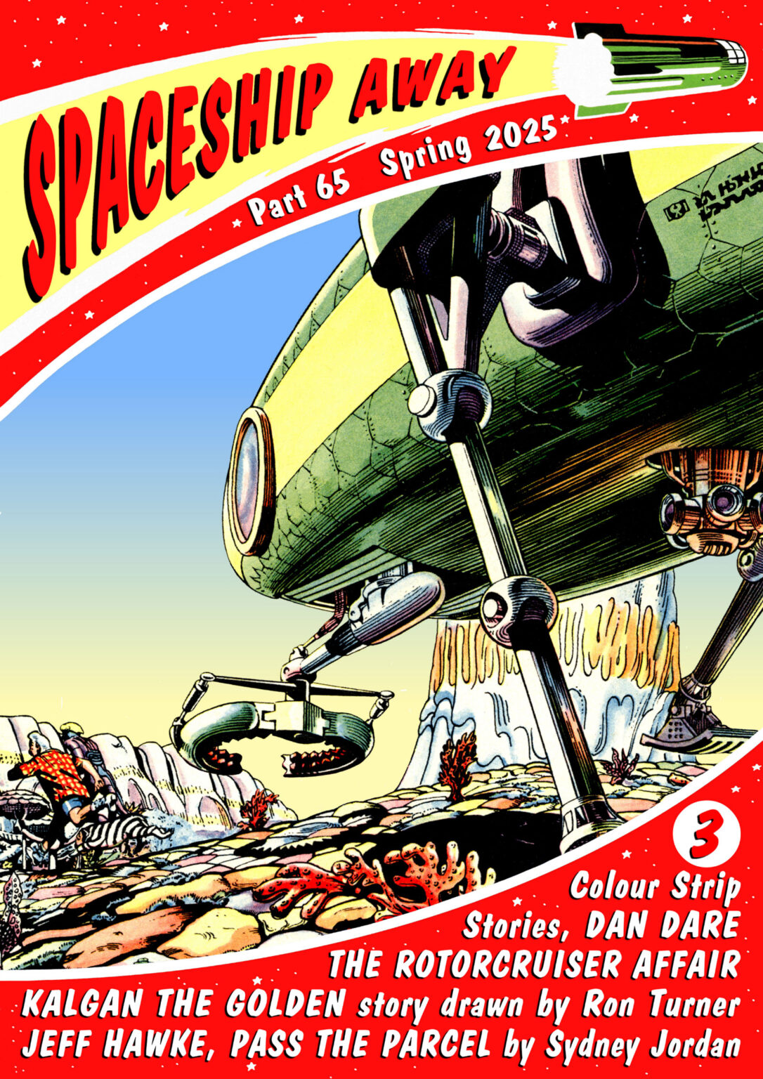 New Spaceship Away features new Dan Dare, and a look at a Mickey Mouse ...