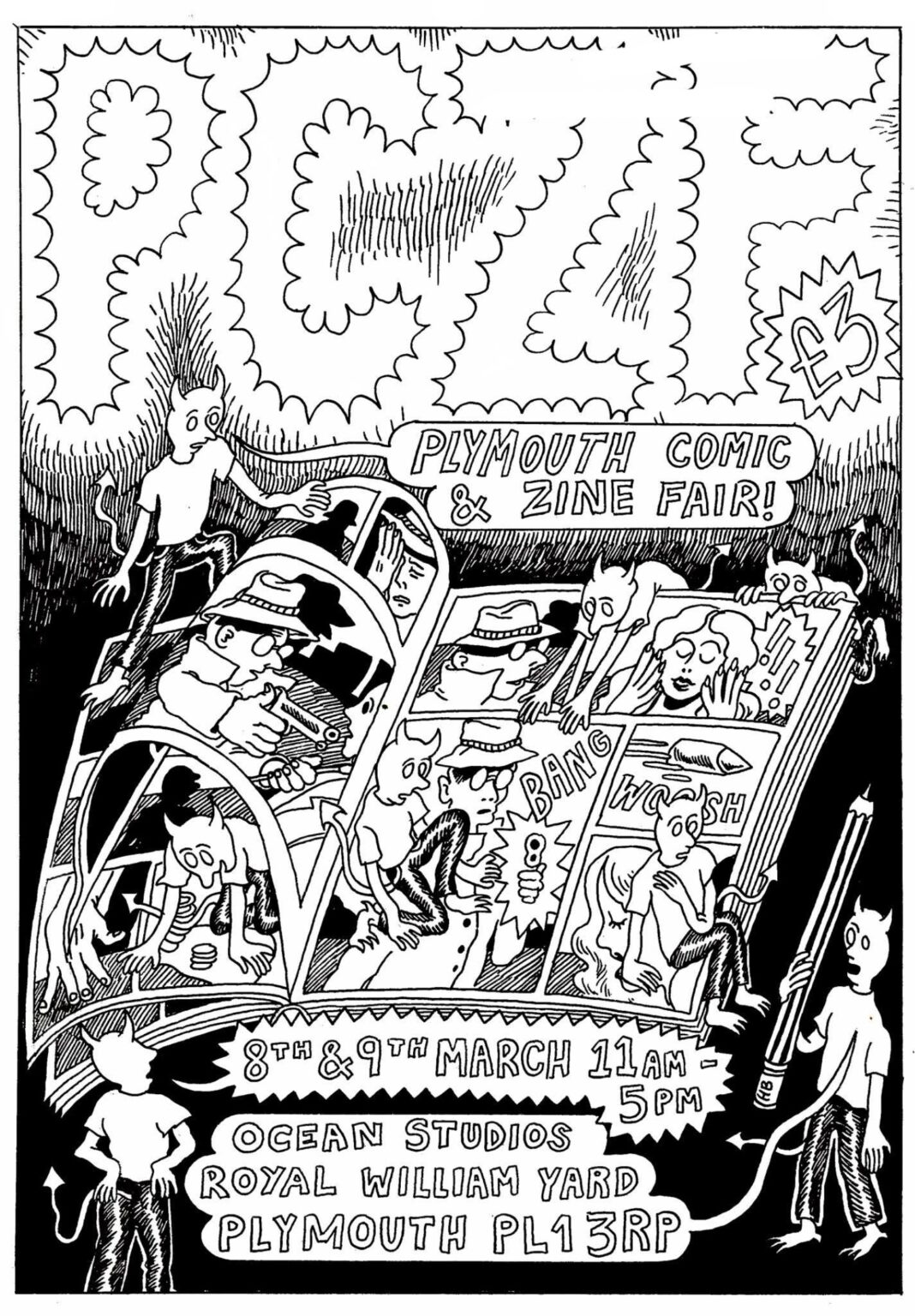 Plymouth Comic & Zine Fair returns this weekend – downthetubes.net