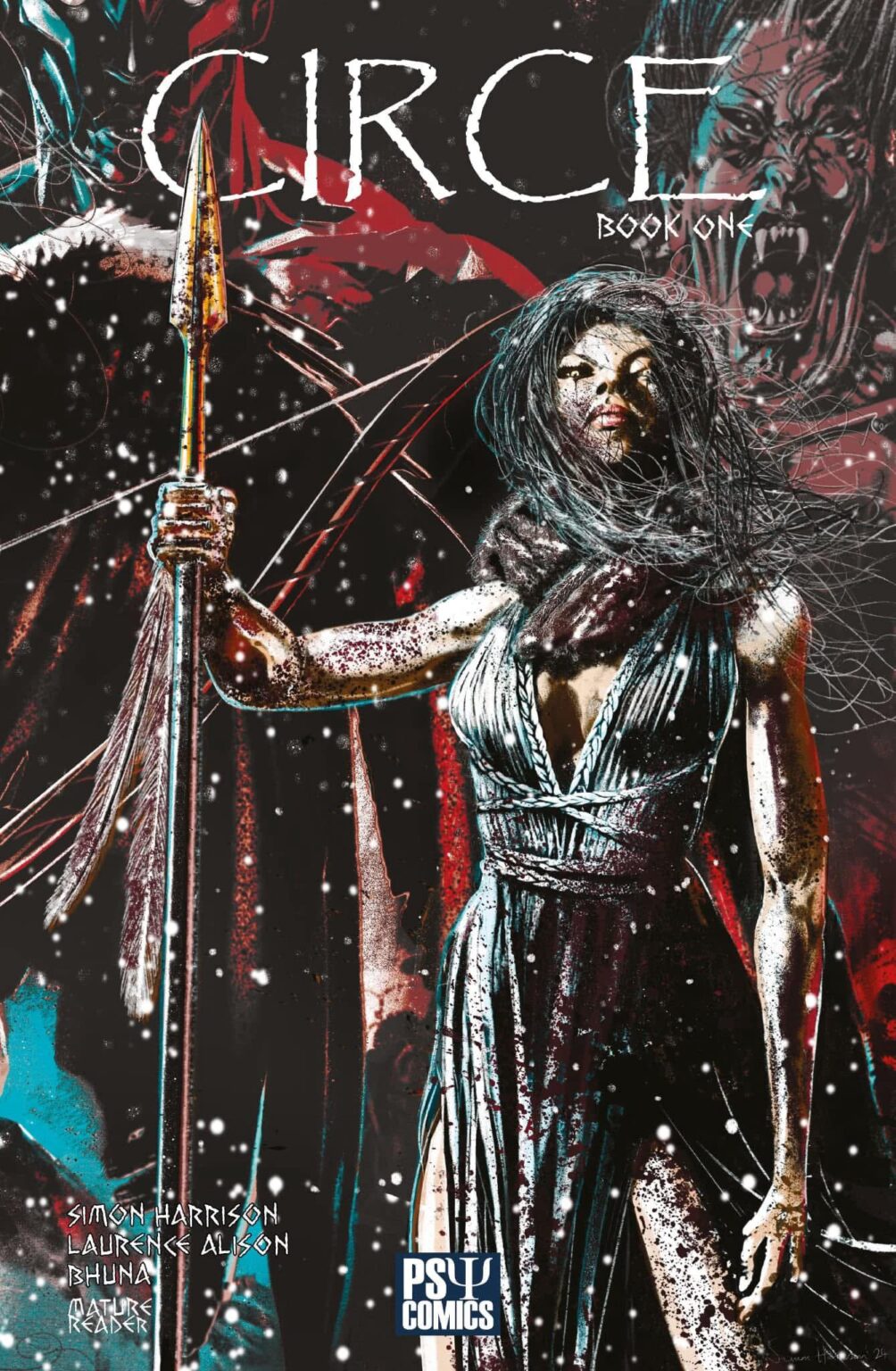 Coming Soon: PSYComics astonishing “Circe”, by Laurence Alison and Simon Harrison – downthetubes.net