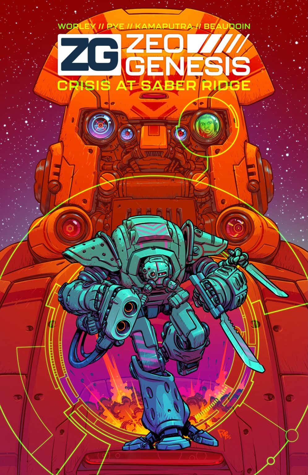 Zero Genesis weekly webcomic launched, a tabletop skirmish game tie-in ...