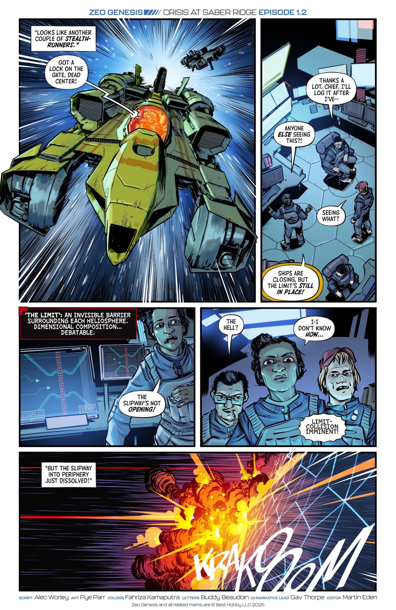 Zero Genesis weekly webcomic launched, a tabletop skirmish game tie-in ...