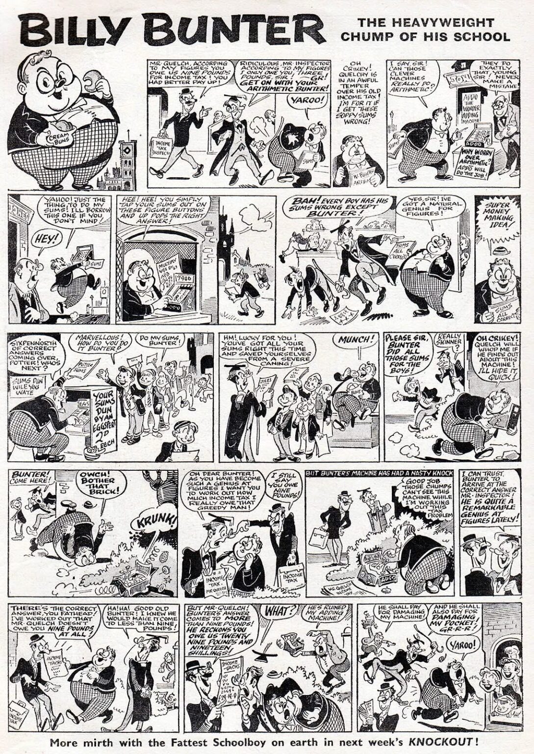 Comic Character Spotlight: Billy Bunter – downthetubes.net
