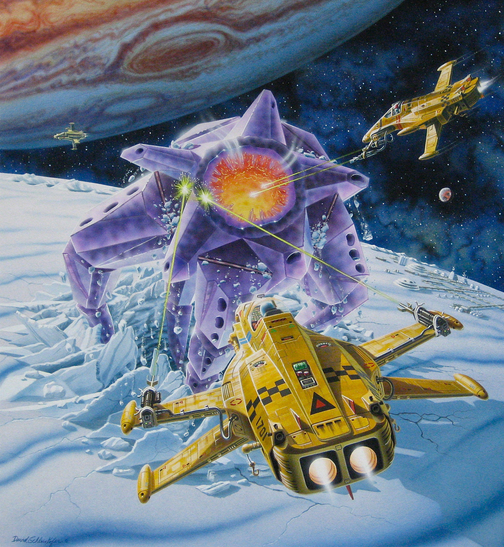 In Memoriam: SF and Fine Artist David Schleinkofer – downthetubes.net