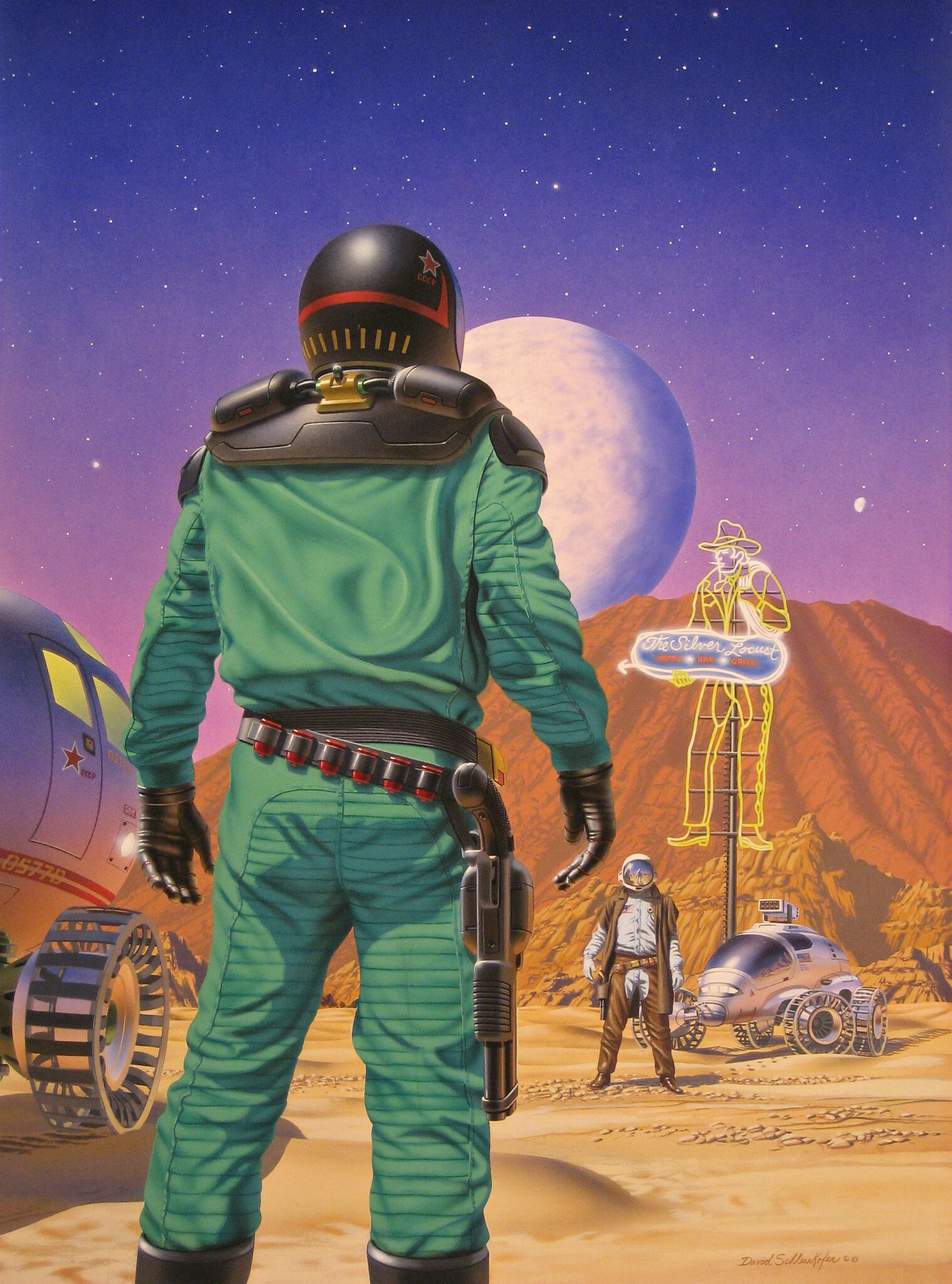 In Memoriam: SF and Fine Artist David Schleinkofer – downthetubes.net