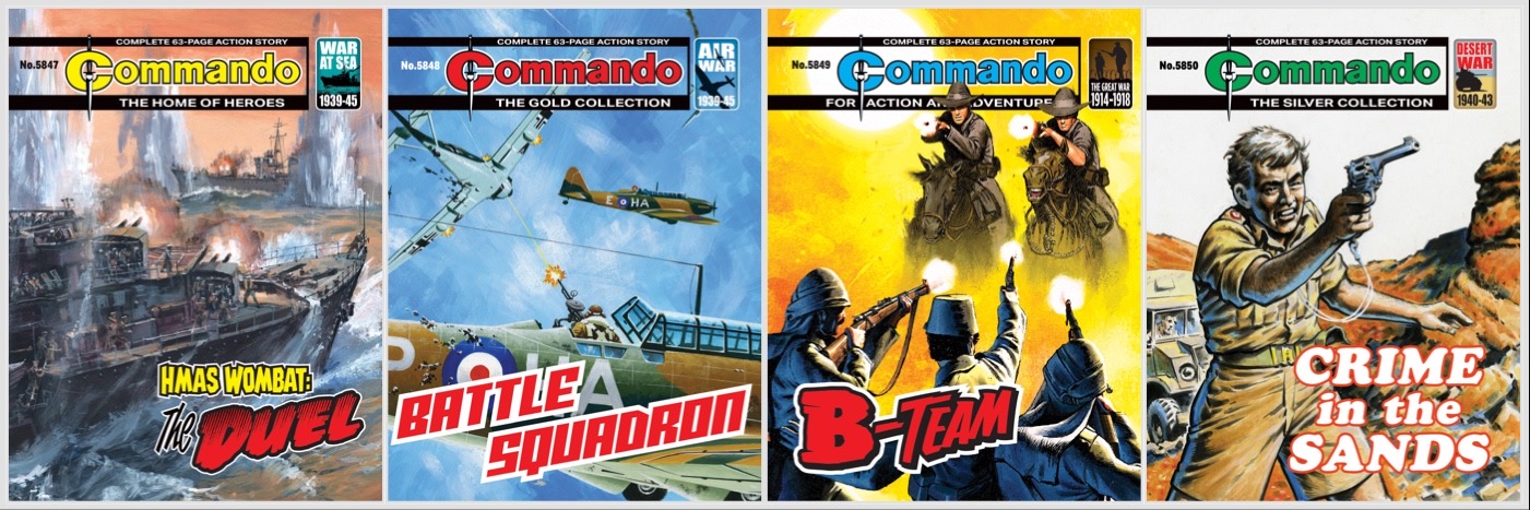 Commando comics marks Anzac Day with new adventures – downthetubes.net