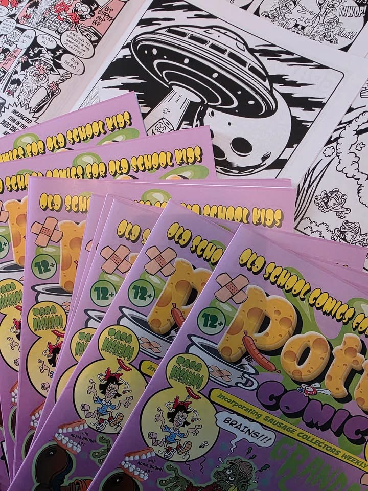 Mark Bennington’s “Potty Comics” out now! – downthetubes.net