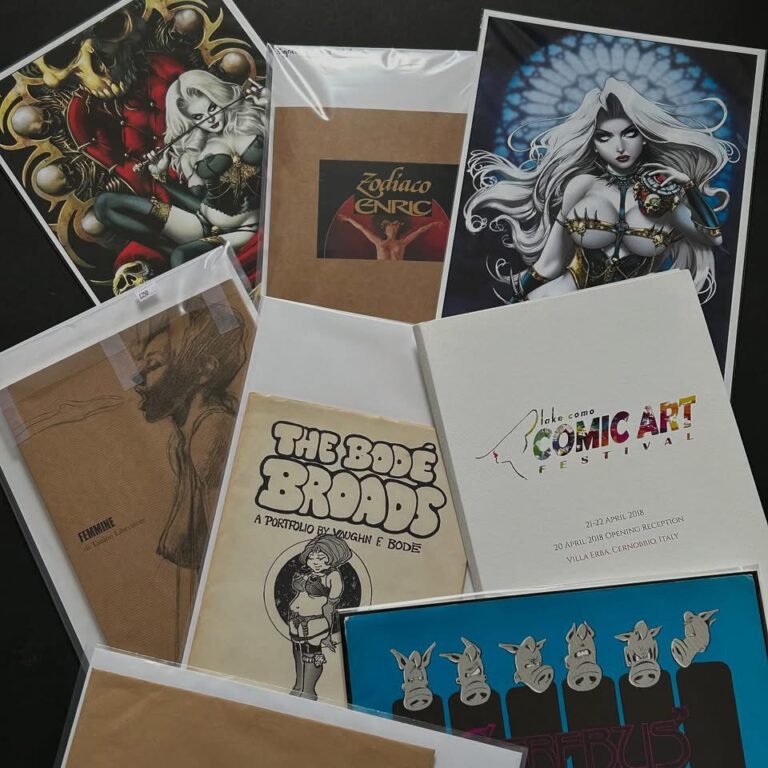 Next London Comic Mart offers comic art portfolio rarities ...