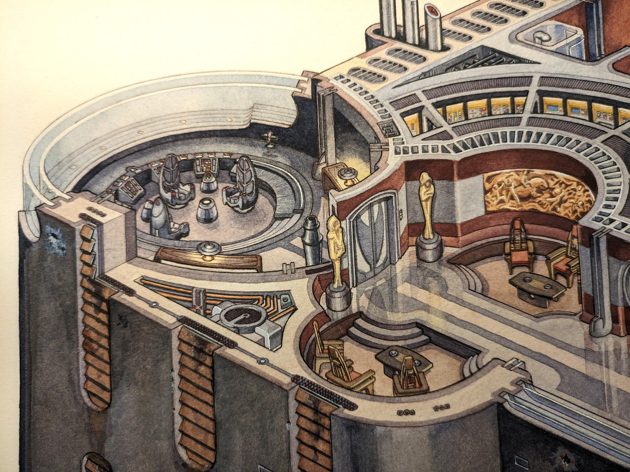 “Building Bigger Worlds” exhibition wows fans of SciFi artist John R ...