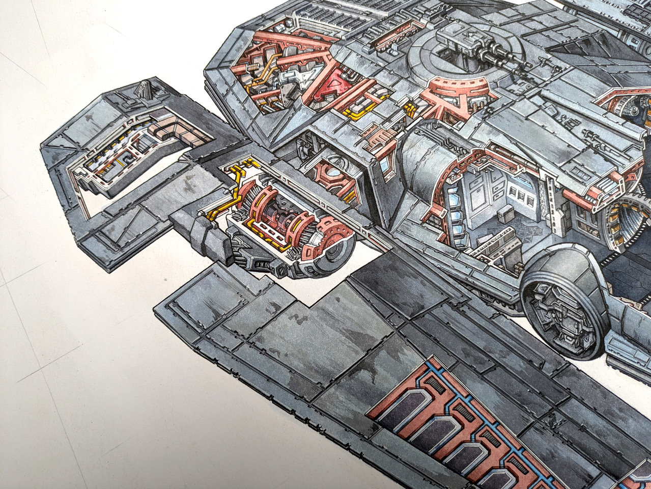 “Building Bigger Worlds” exhibition wows fans of SciFi artist John R ...