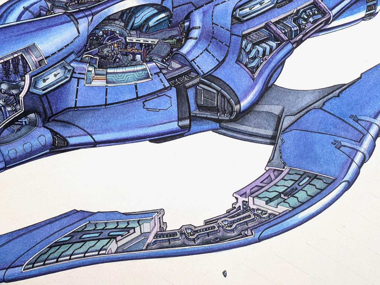 “Building Bigger Worlds” exhibition wows fans of SciFi artist John R ...