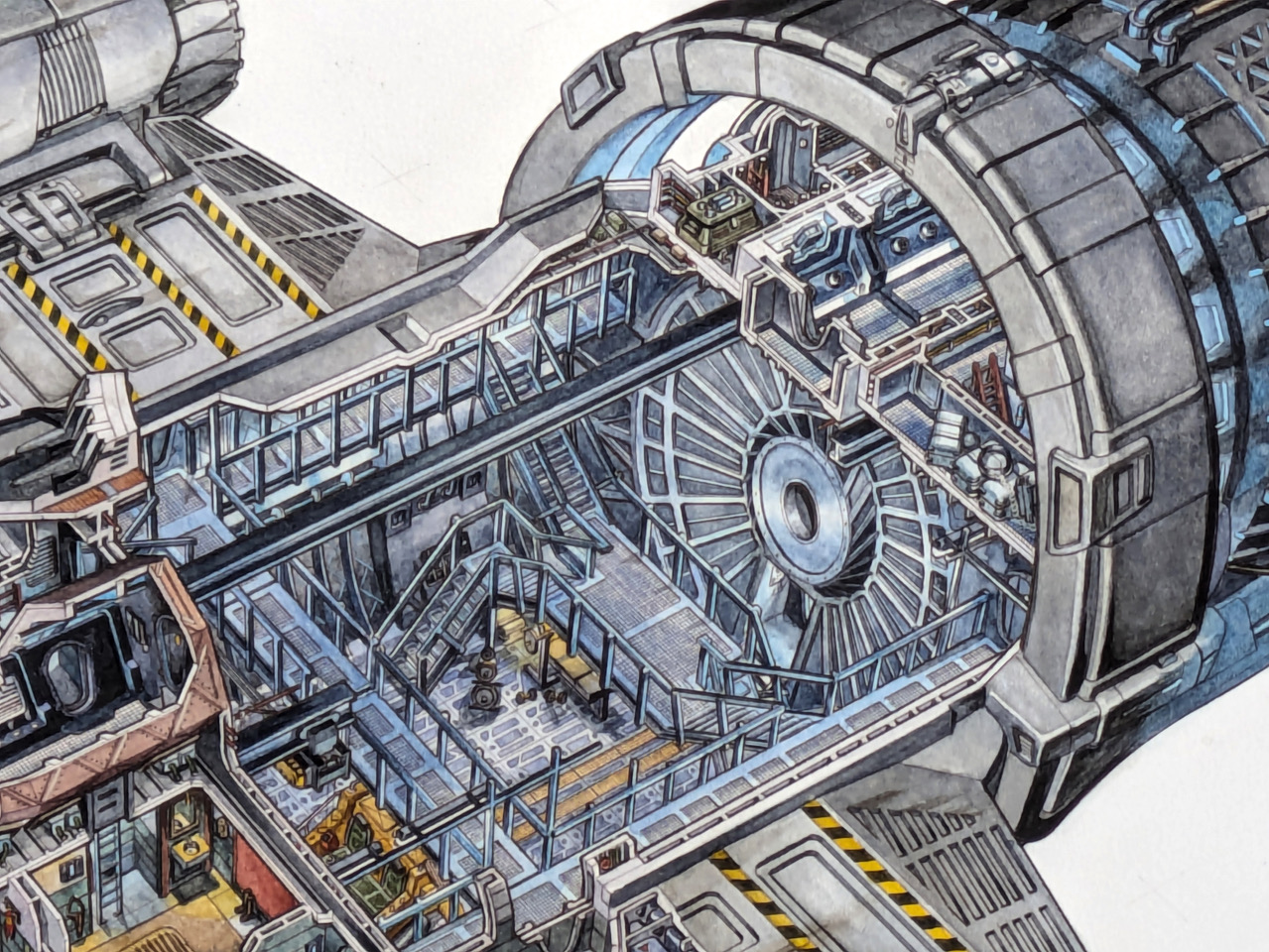 “Building Bigger Worlds” exhibition wows fans of SciFi artist John R ...