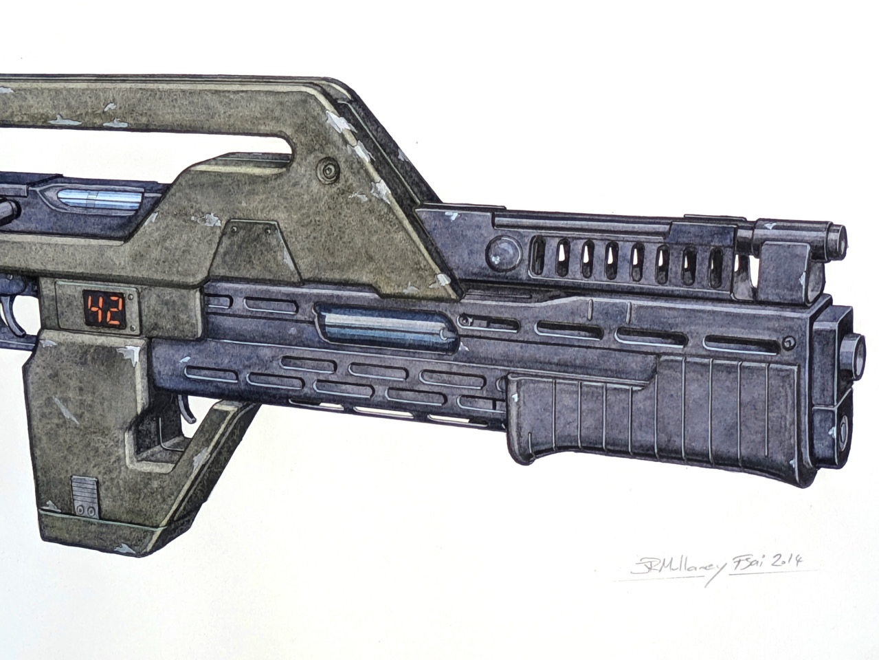 “Building Bigger Worlds” exhibition wows fans of SciFi artist John R ...