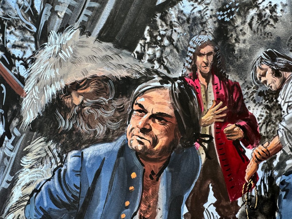 “Robinson Crusoe” artwork by John Worsley offered in upcoming auction ...