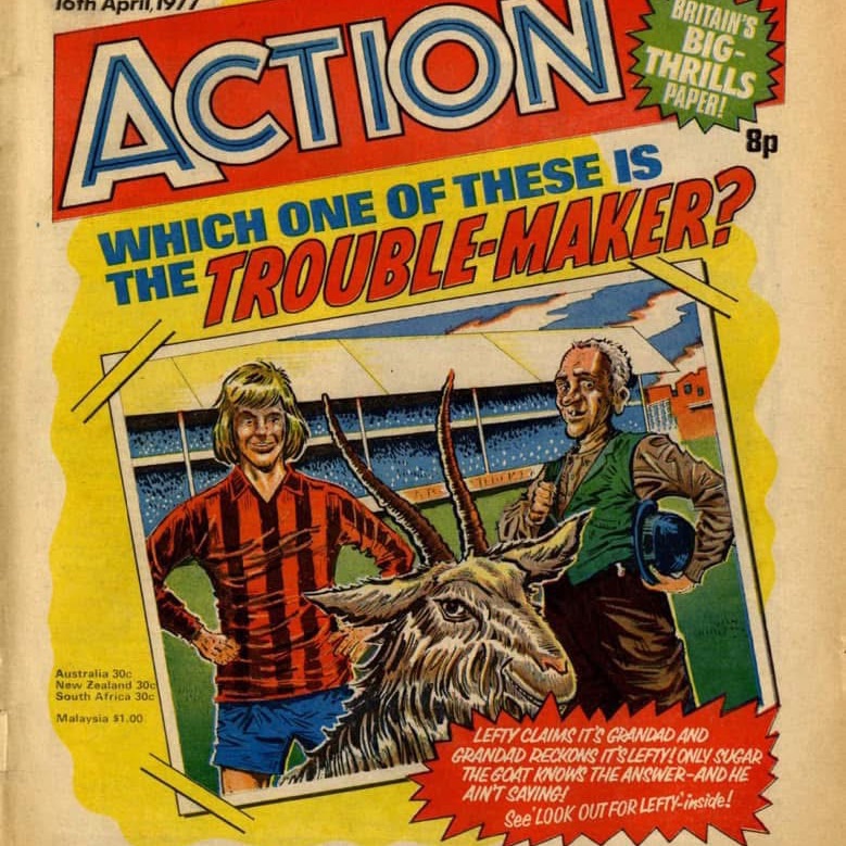 Goats in Action, back in April 1977 – downthetubes.net