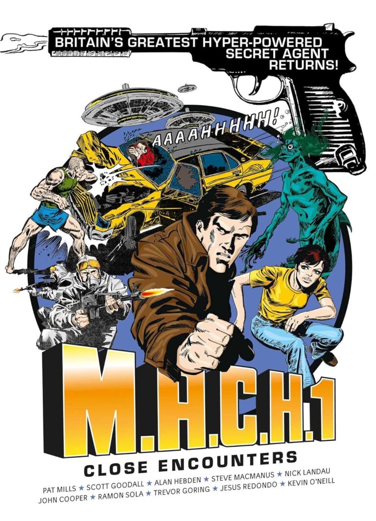 2000AD “M.A.C.H.1” cover art by Mike Dorey heads to auction this ...