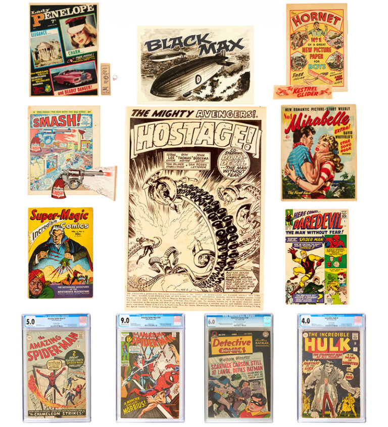 First issues, Mickey Mouse Weekly and Ron Turner art on offer in latest ...