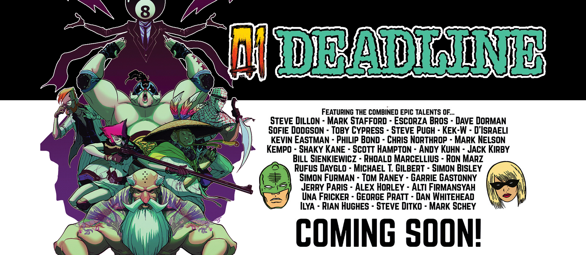 When Comics Collide! A1, Deadline project announced – downthetubes.net