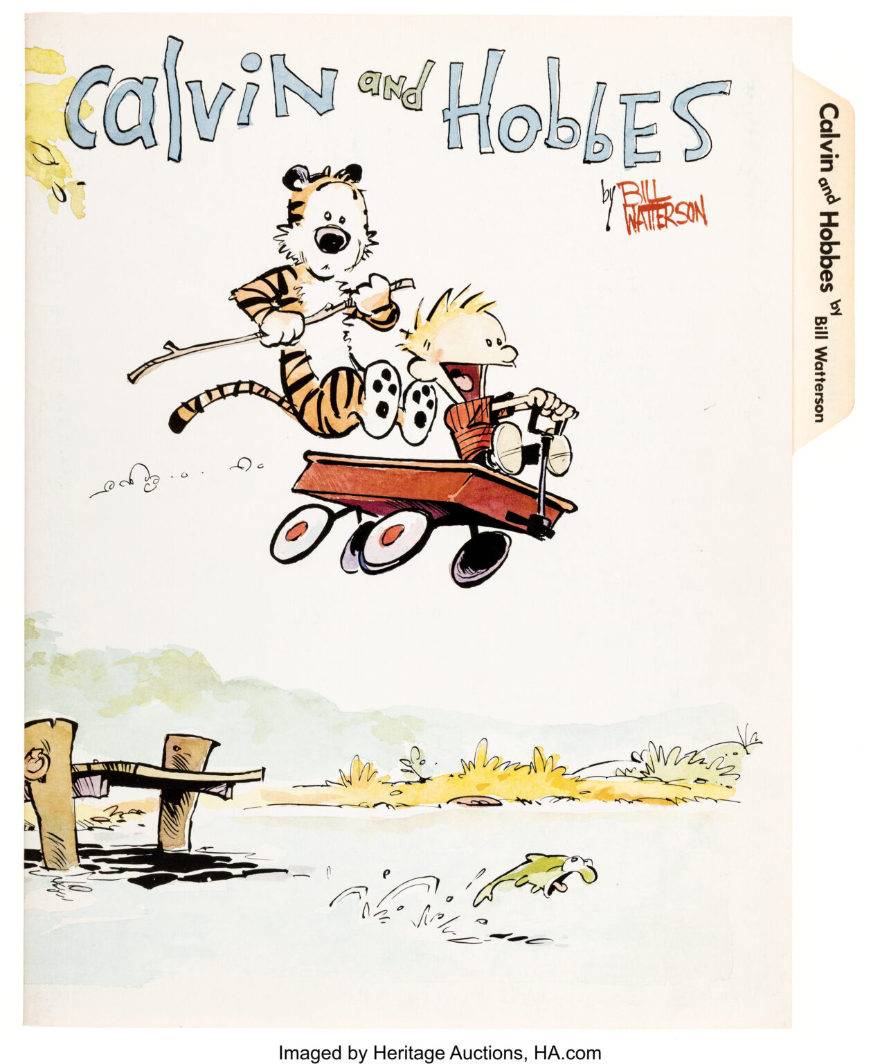 Calvin and Hobbes Press Kit rarity has Bill Watterson fans a-tizzy ...