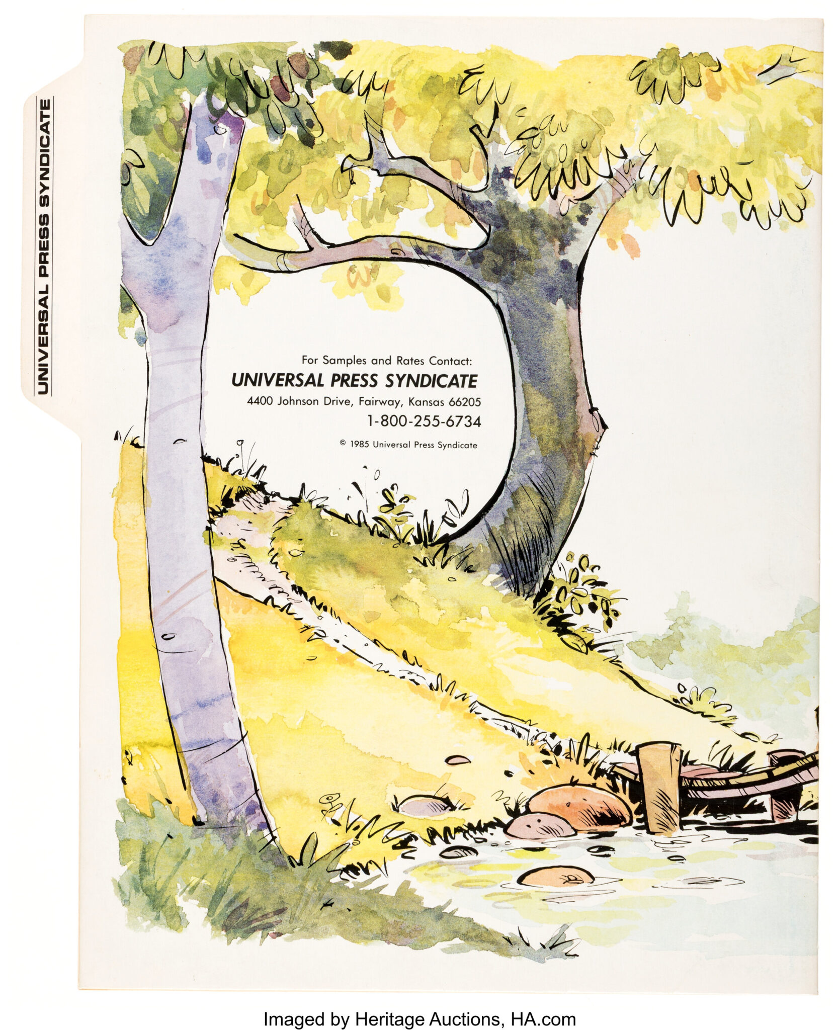 Calvin and Hobbes Press Kit rarity has Bill Watterson fans a-tizzy ...