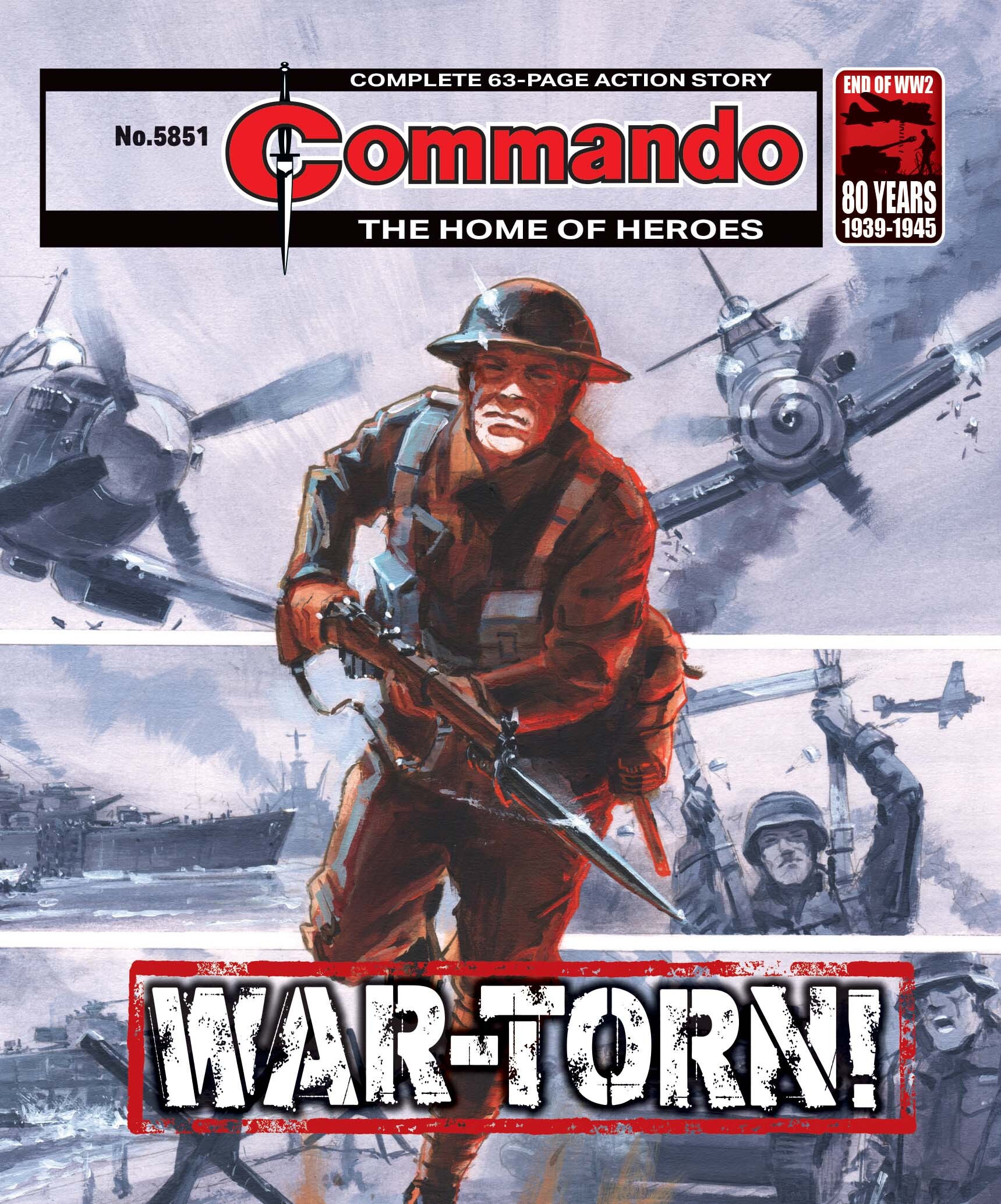 VE Day Celebrated in new Commando comics – downthetubes.net